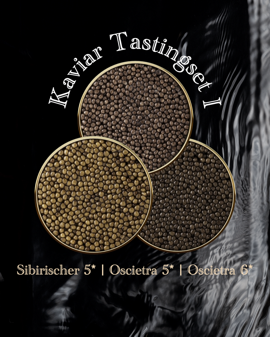 Kaviar alle – Caspian Blue